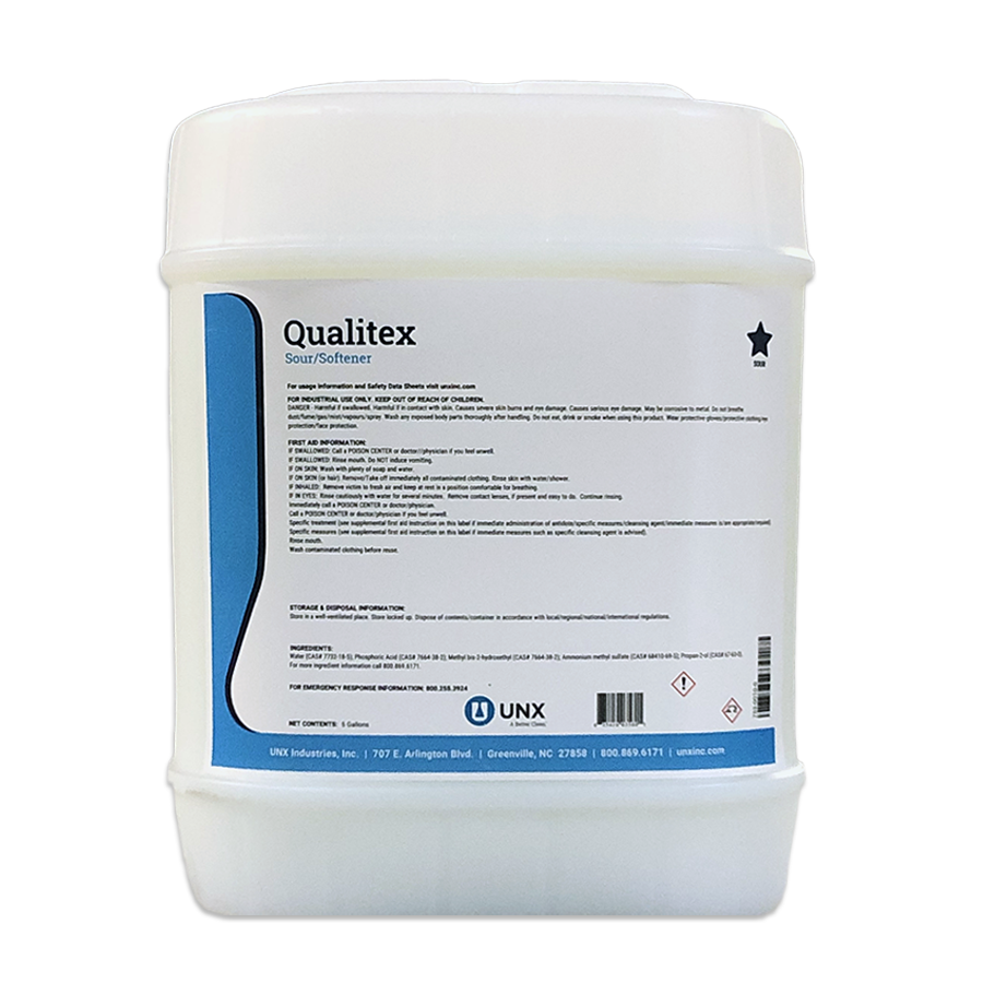 UNX Qualitex Liquid Sour / Softener, 5 Gallon Pail – Southeastern ...