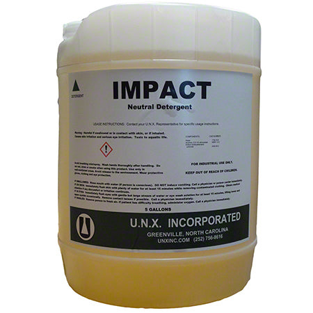 UNX Impact Highly Fragrant Neutral Detergent, 5 Gallon Pail ...
