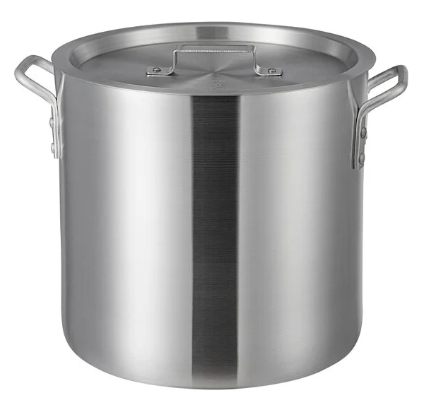 Aluminum Stock Pot, 20 Quart w/Lid – Southeastern Chemical Co.