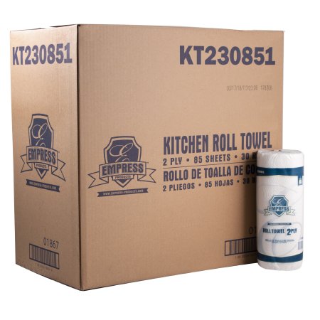 Empress Kitchen Roll Towel, 85-Sheet Rolls - 30/CS (KT 230851 ...